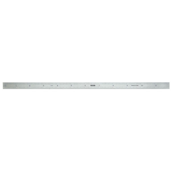 Industrial Precision Steel Ruler 12 Inch Flex 5R Grad