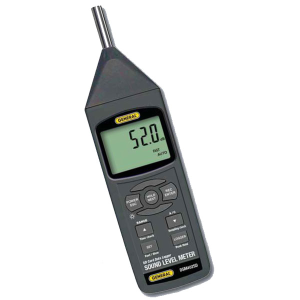 General Tools & Instruments [DSM402SD] Class 2 Sound Level Meter with ...