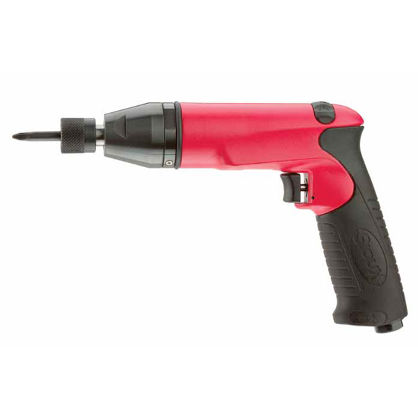 Positive-Clutch Pistol-Grip Air Screwdriver 1 HP 1/4 Inch Hex 58 In Lb ...