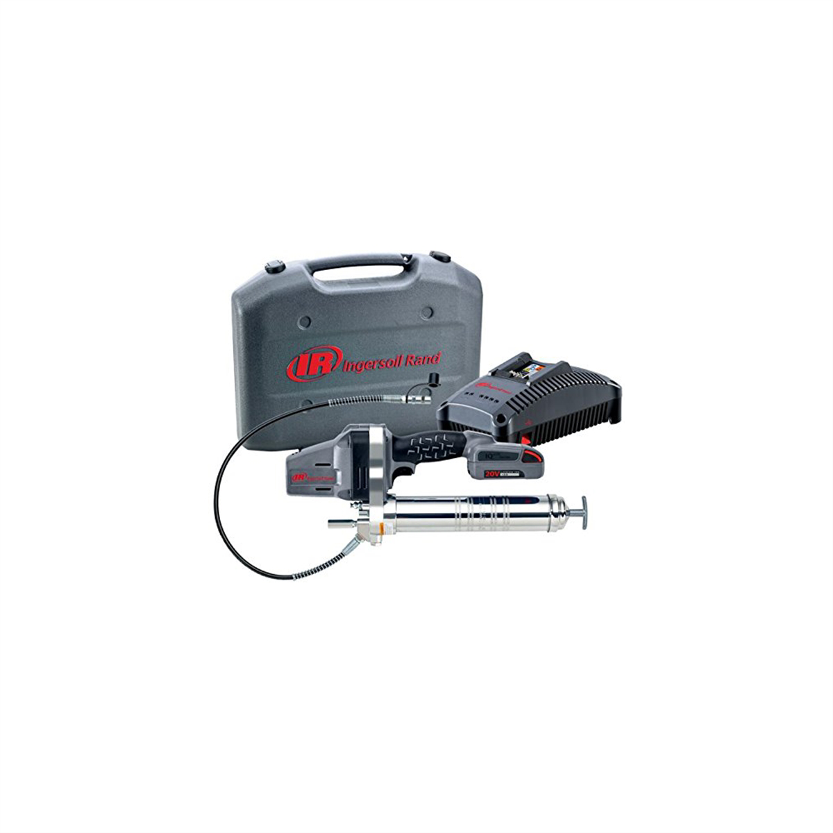 Ingersoll Rand [LUB5130-K12] 20V GREASE GUN 1 BAT KIT 2.5AH 20V GREASE ...