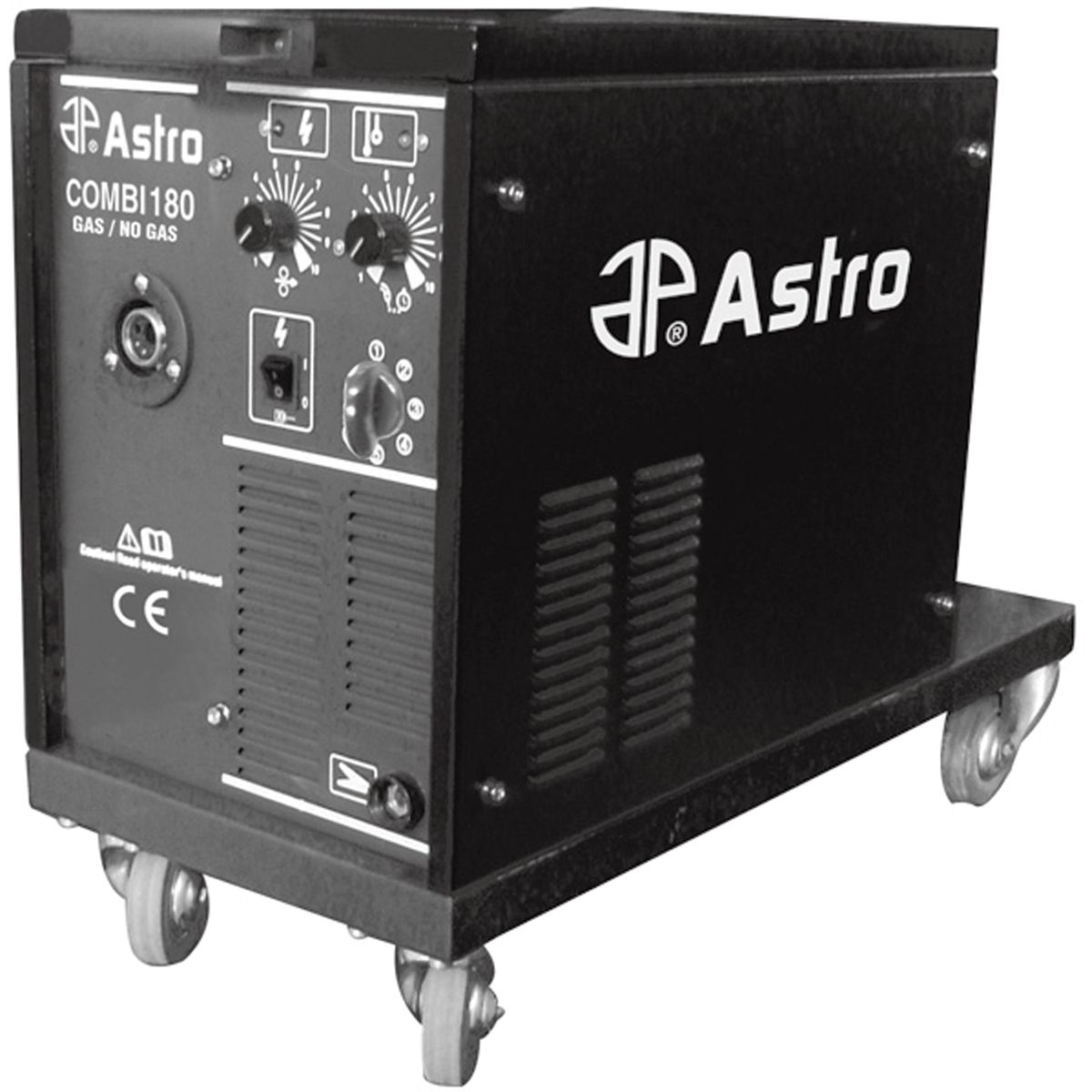 Astro Pneumatic [COMBI180] Combination Gas/No Gas Welder with Binzel ...