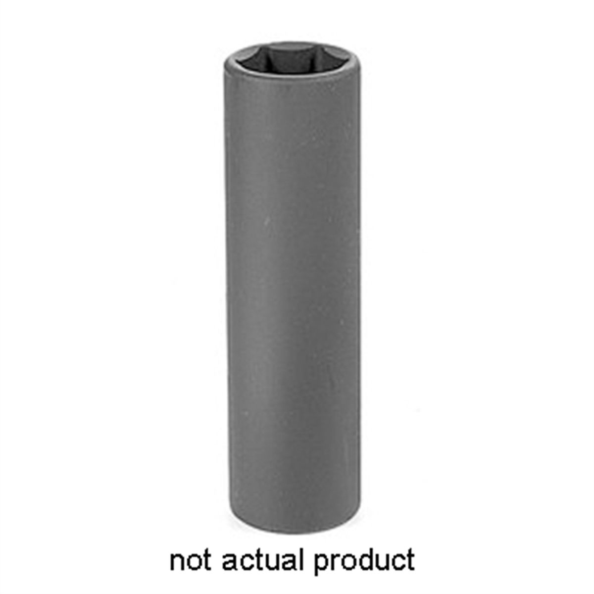 1/2 Inch Drive Extra Deep Impact Socket - 24mm by Grey Pneumatic