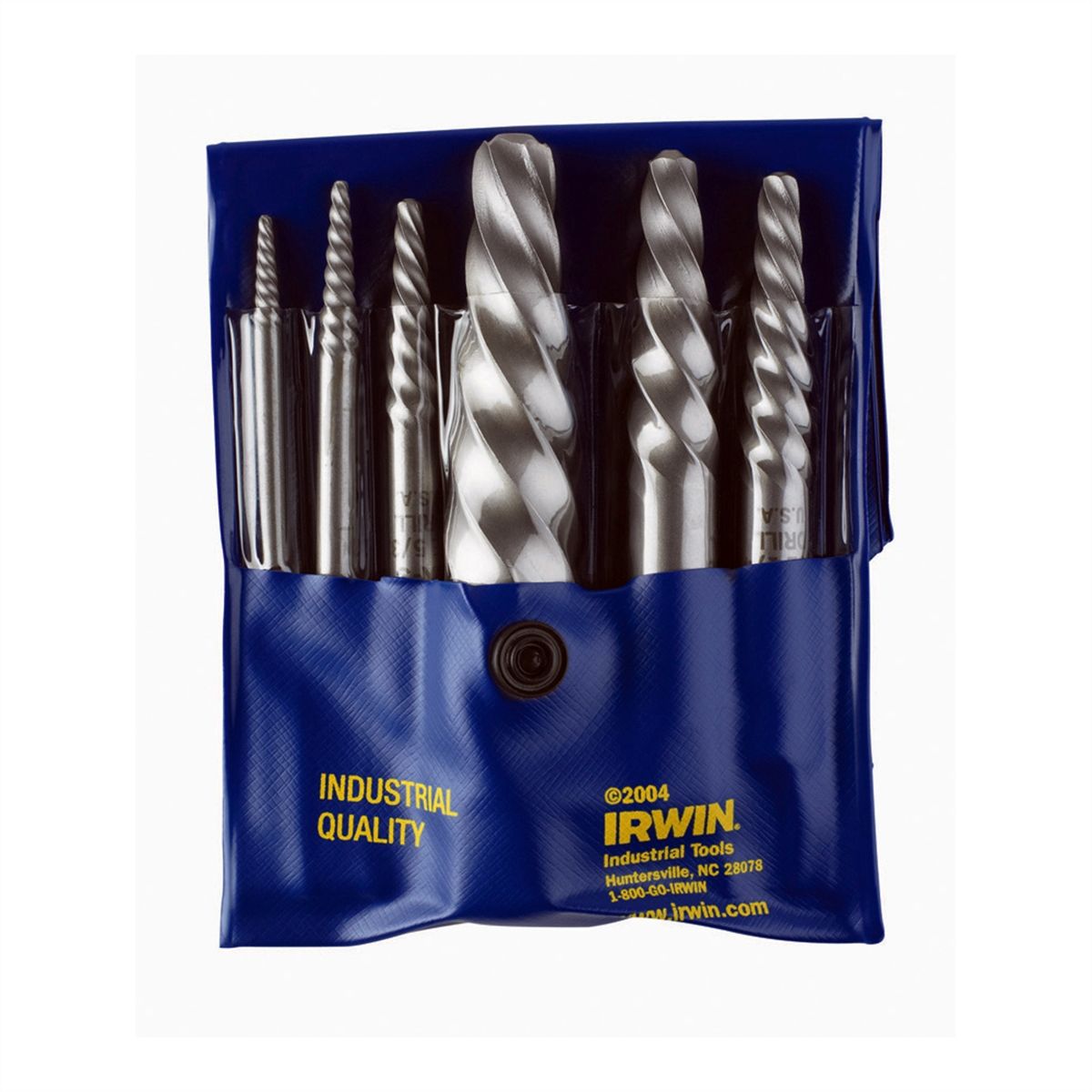 Set 6pc (1-6), Spiral Screw Extractor | Hanson | 53545