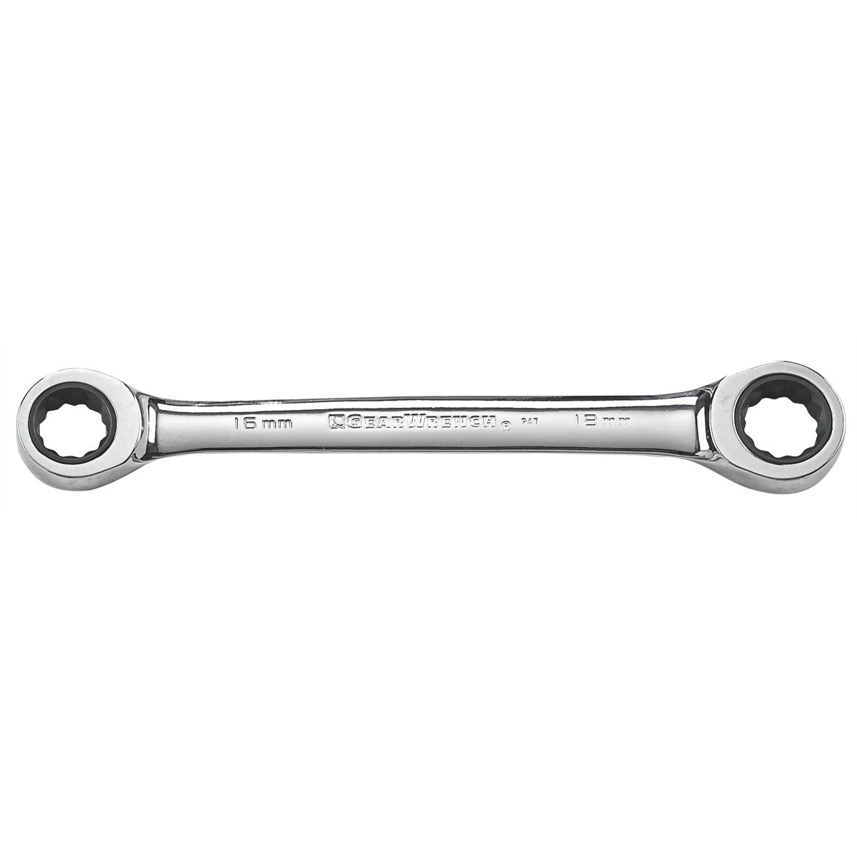 GearWrench 9214 Double Box End 16 X 18mm Ratcheting Wrench