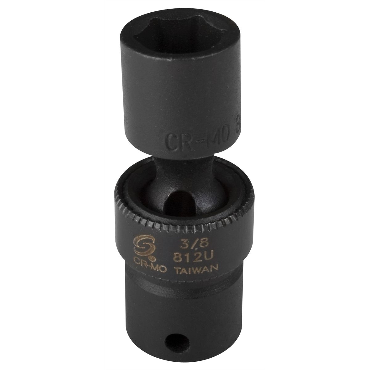 Sunex Tools 812U 1/4 Drive 6 Point Fractional SAE Impact Swivel Socket 3/8