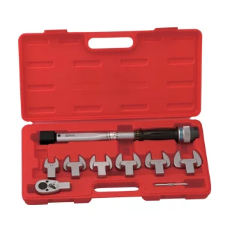 Precision Torque Wrench Sets - Clicker, Adjustable, Interchangeable Heads