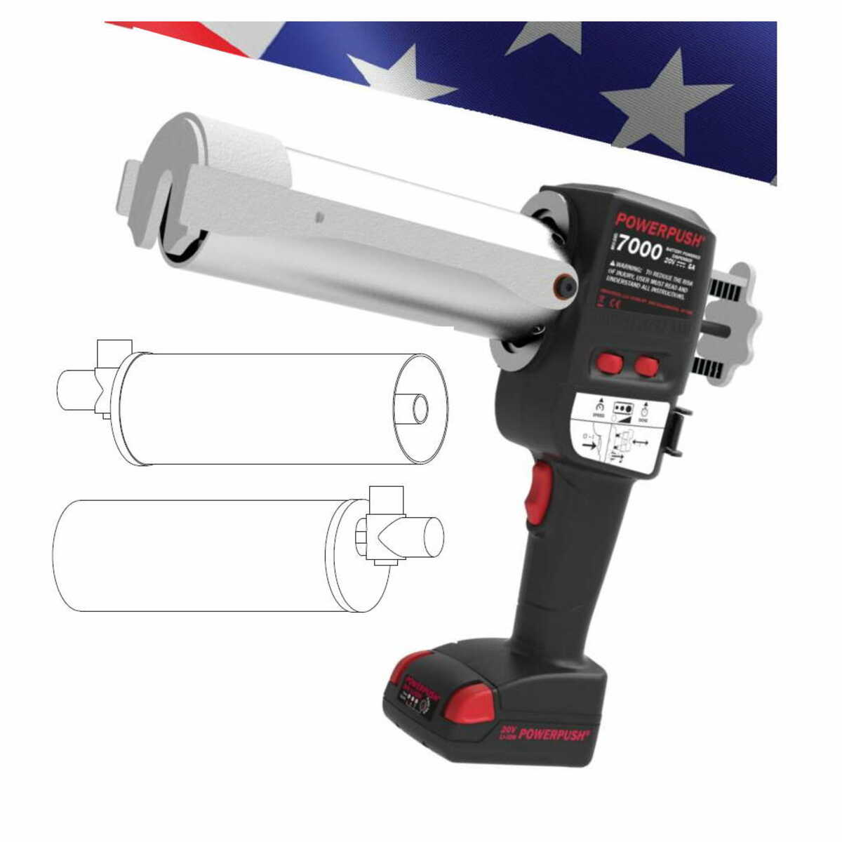Cordless Caulk Guns : Toolsource.com, Your Professional Tool Authority!