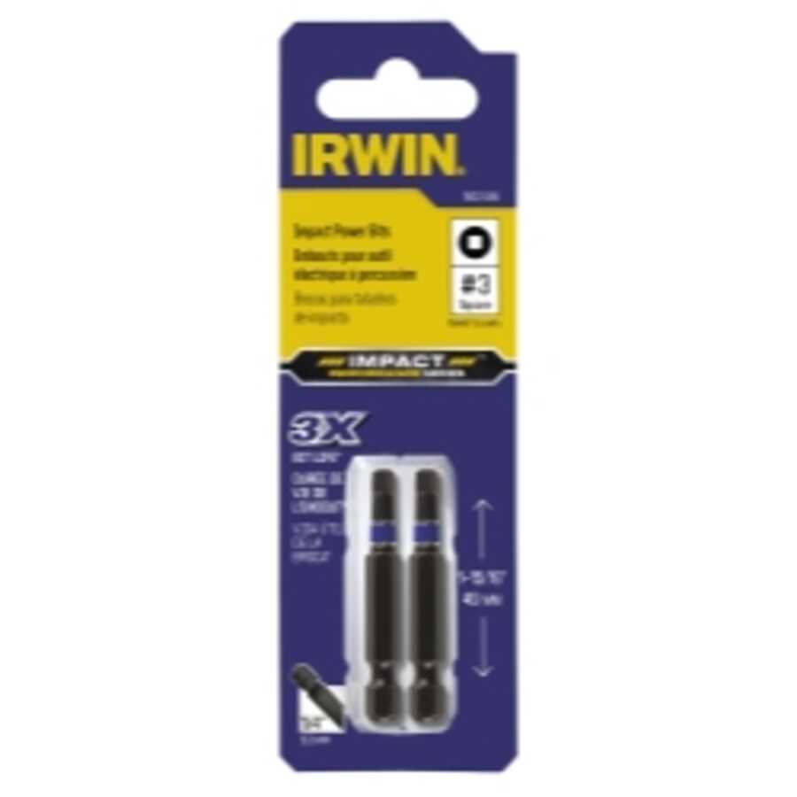 Irwin - Impact Bit Phillips #3 Square [299208] [IWAF32SQ32] - $3.72 ...