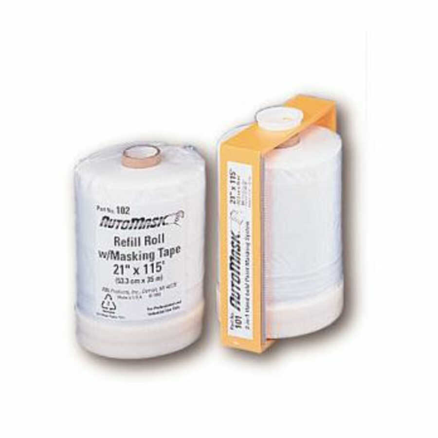 RBL Products 102 AutoMask Refill Roll 21 In x 115 Ft RBL102