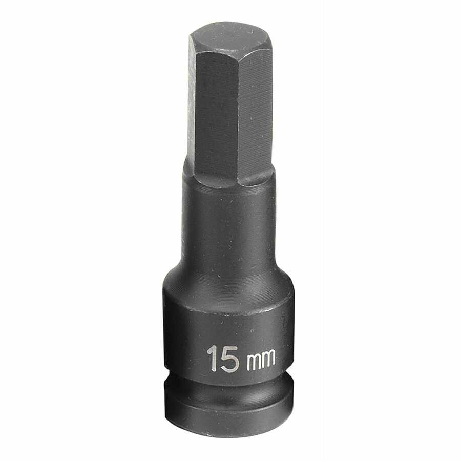 1 2 In Drive Hex Driver 15mm Grey Pneumatic 2915M 1-2-in-drive-hex-driver-15mm-grey-pneumatic-2915m