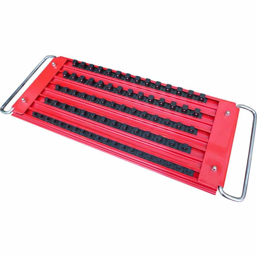 5 Row Lock-A-Socket Tray by Mechanics Time Saver