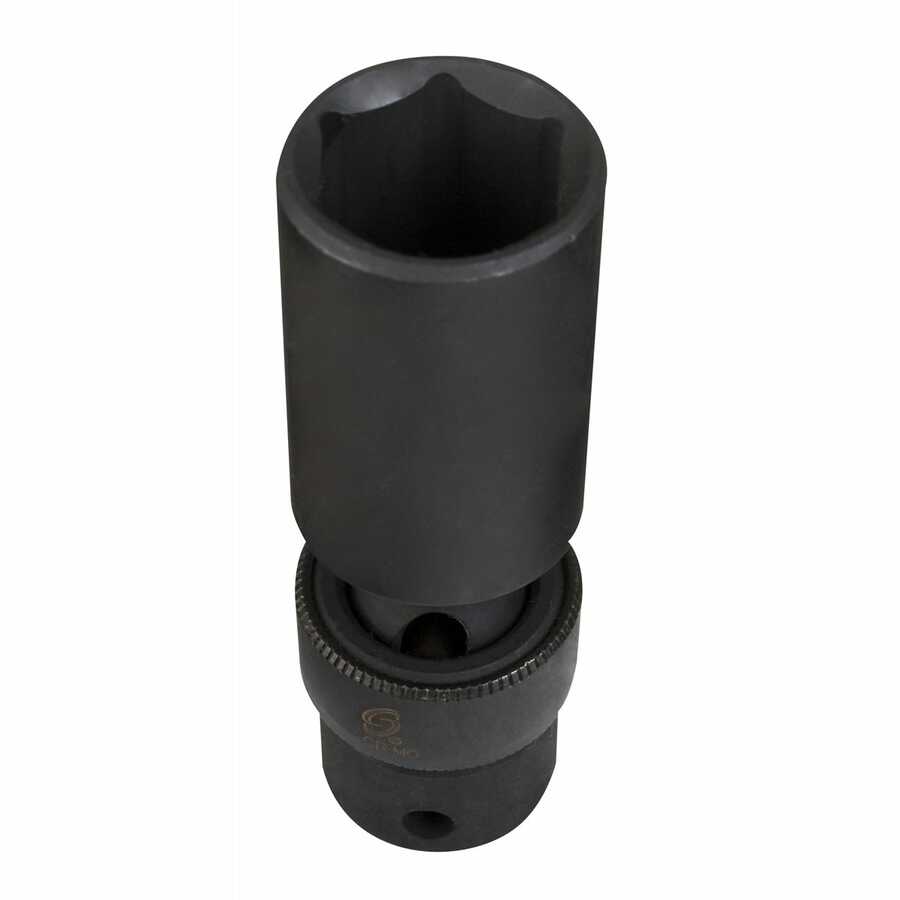 3/8 Inch Deep Impact Socket 17mm | Grey Pneumatic | 1017MD