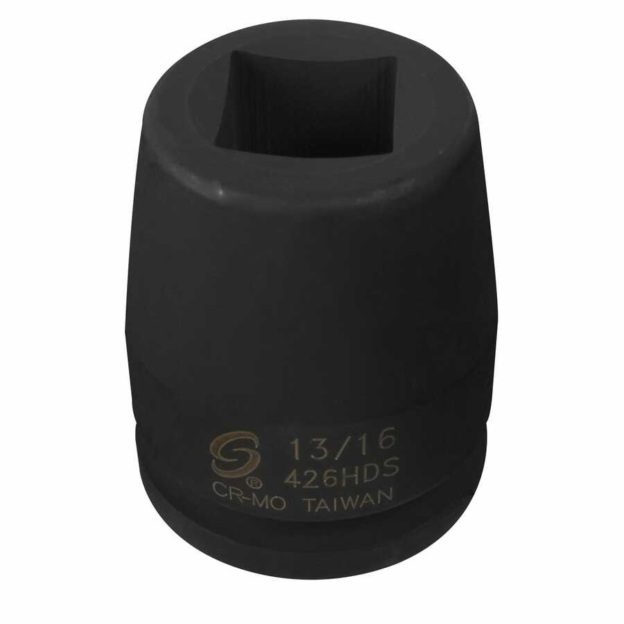 3/4 Drive x 13/16, Square Heavy Duty, 4 Point Impact Socket | Sunex ...