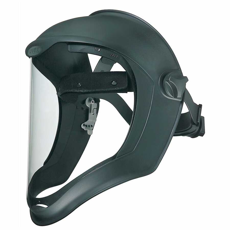 Uvex S8500 Bionic Black Matte Face Shield