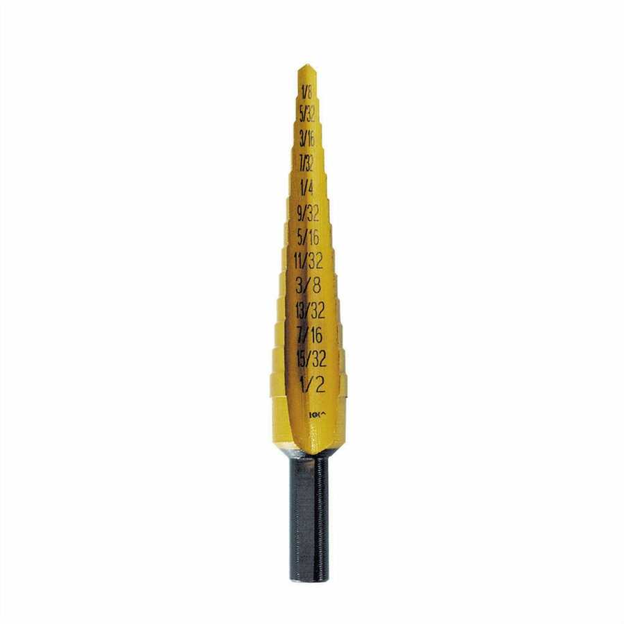 Irwin 10310 Unibit #10 High Speed Steel Fractional Self-Starting Drill ...